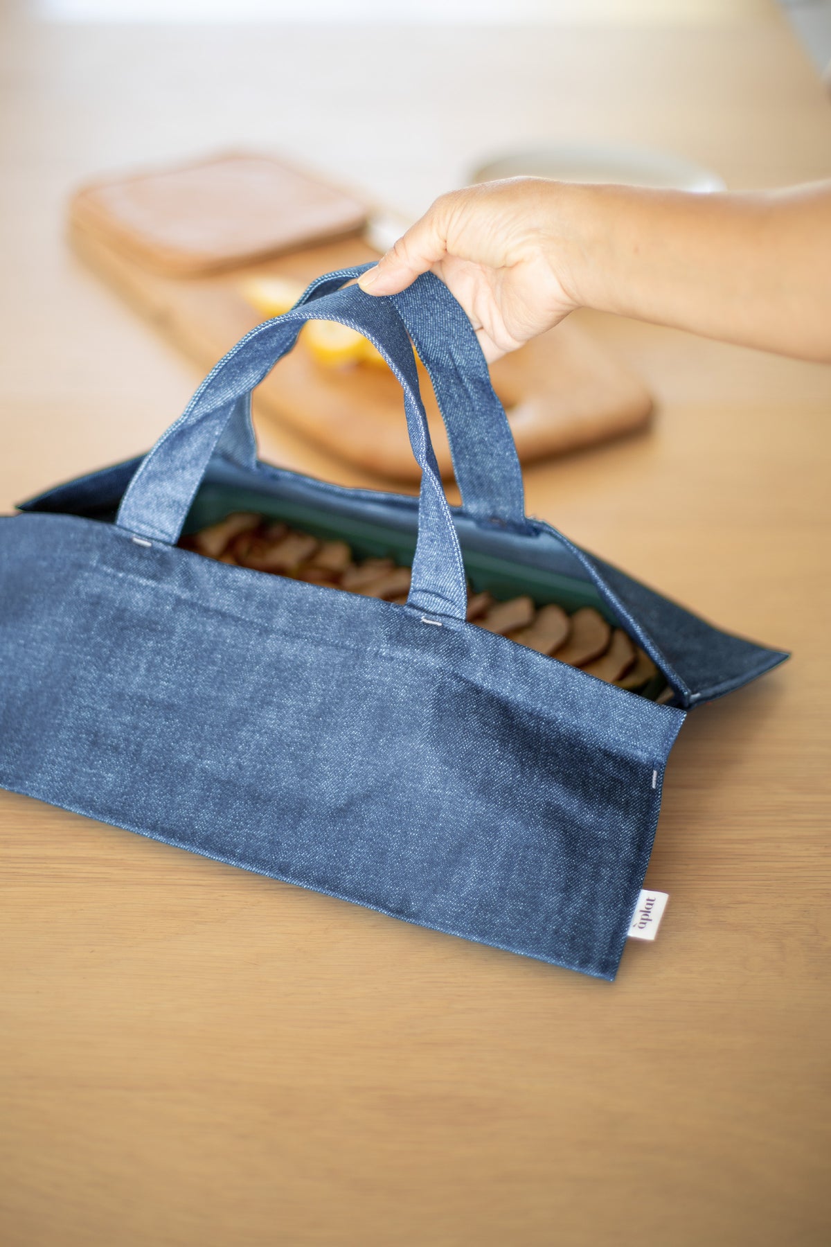 Aplat Reusable Culinary Totes for Carrying Food, Baguettes and More ...