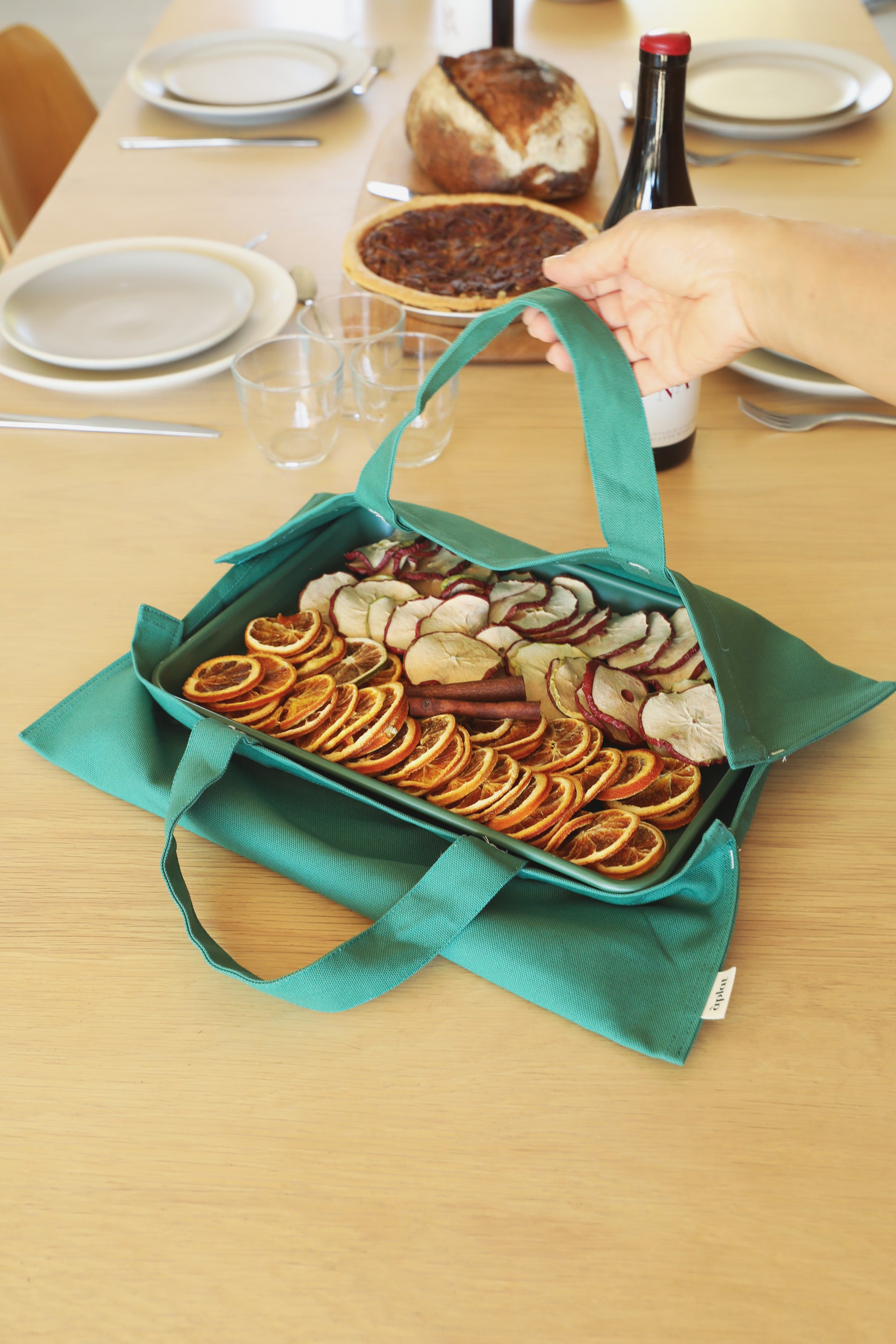 Aplat Reusable Culinary Totes for Carrying Food, Baguettes and More ...