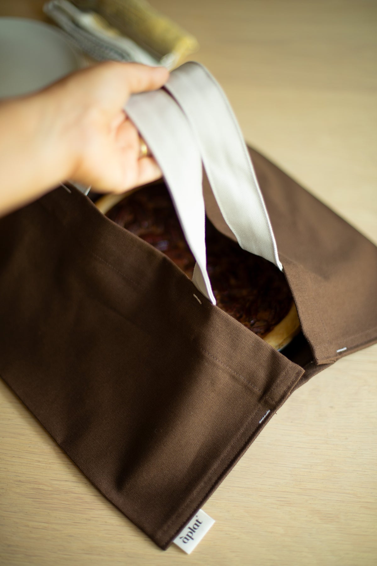 Aplat Reusable Culinary Totes for Carrying Food, Baguettes and More ...