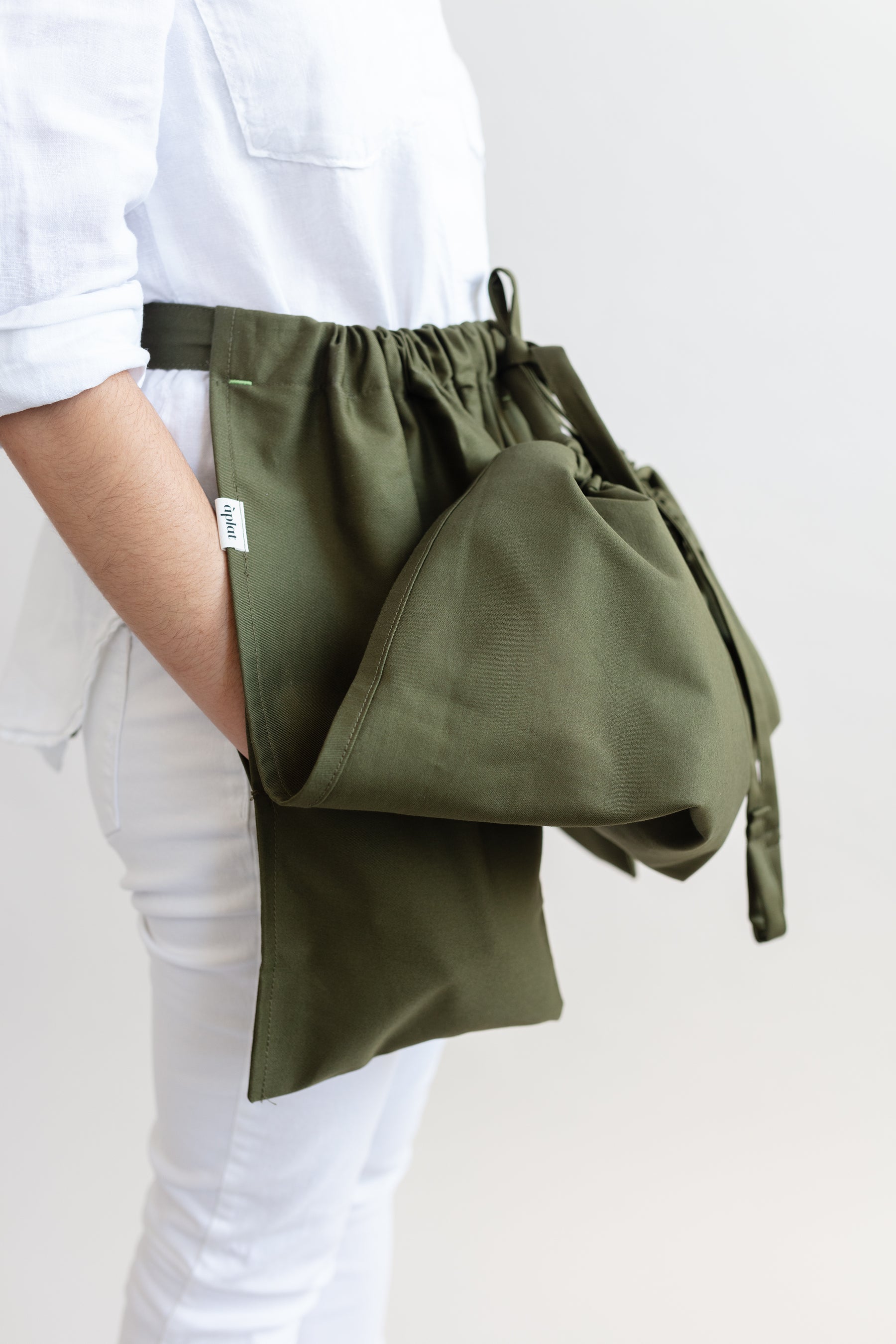 Jardin Gathering Apron | Moss – Aplat