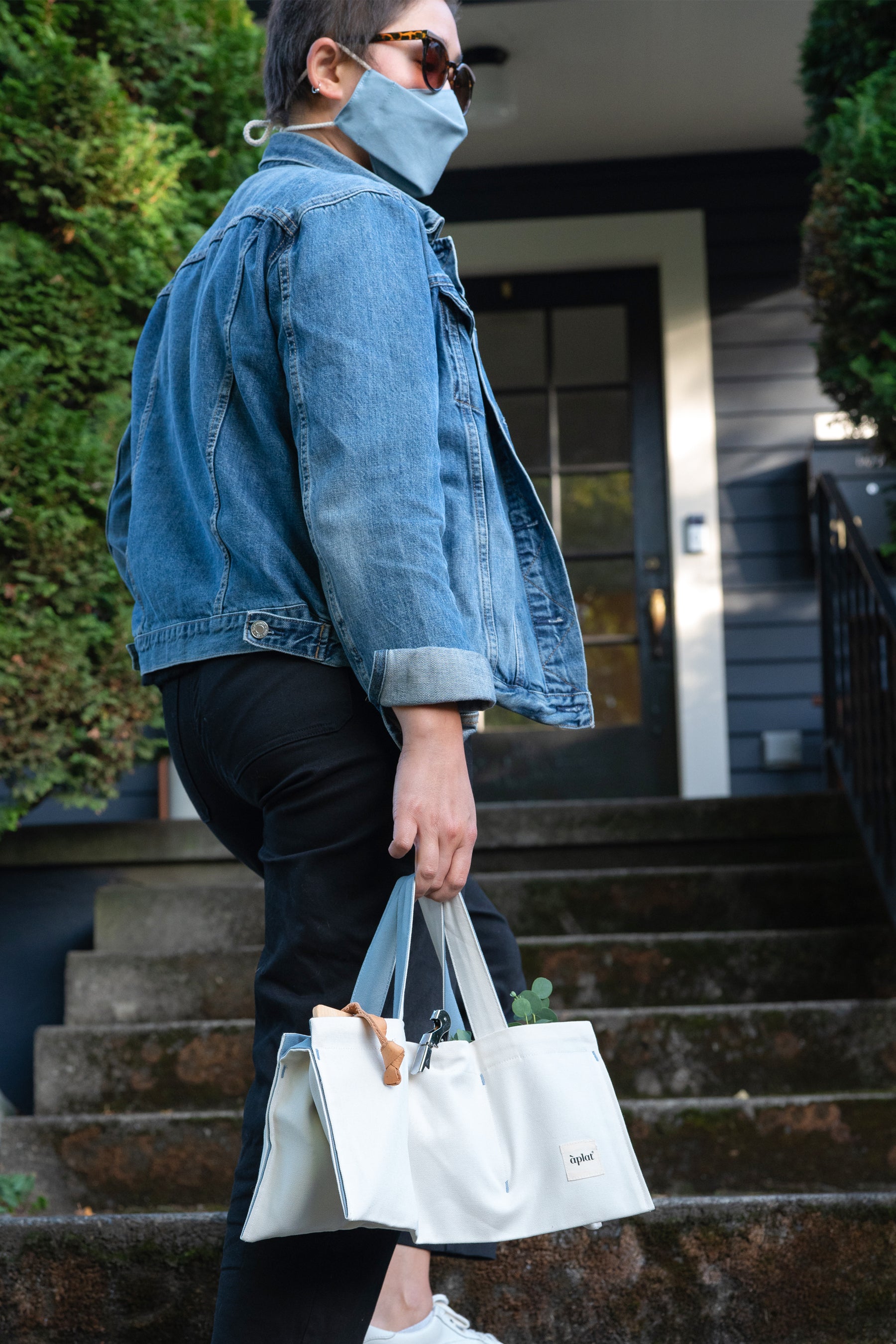 Reusable Cotton Face Mask - Over Head – Aplat