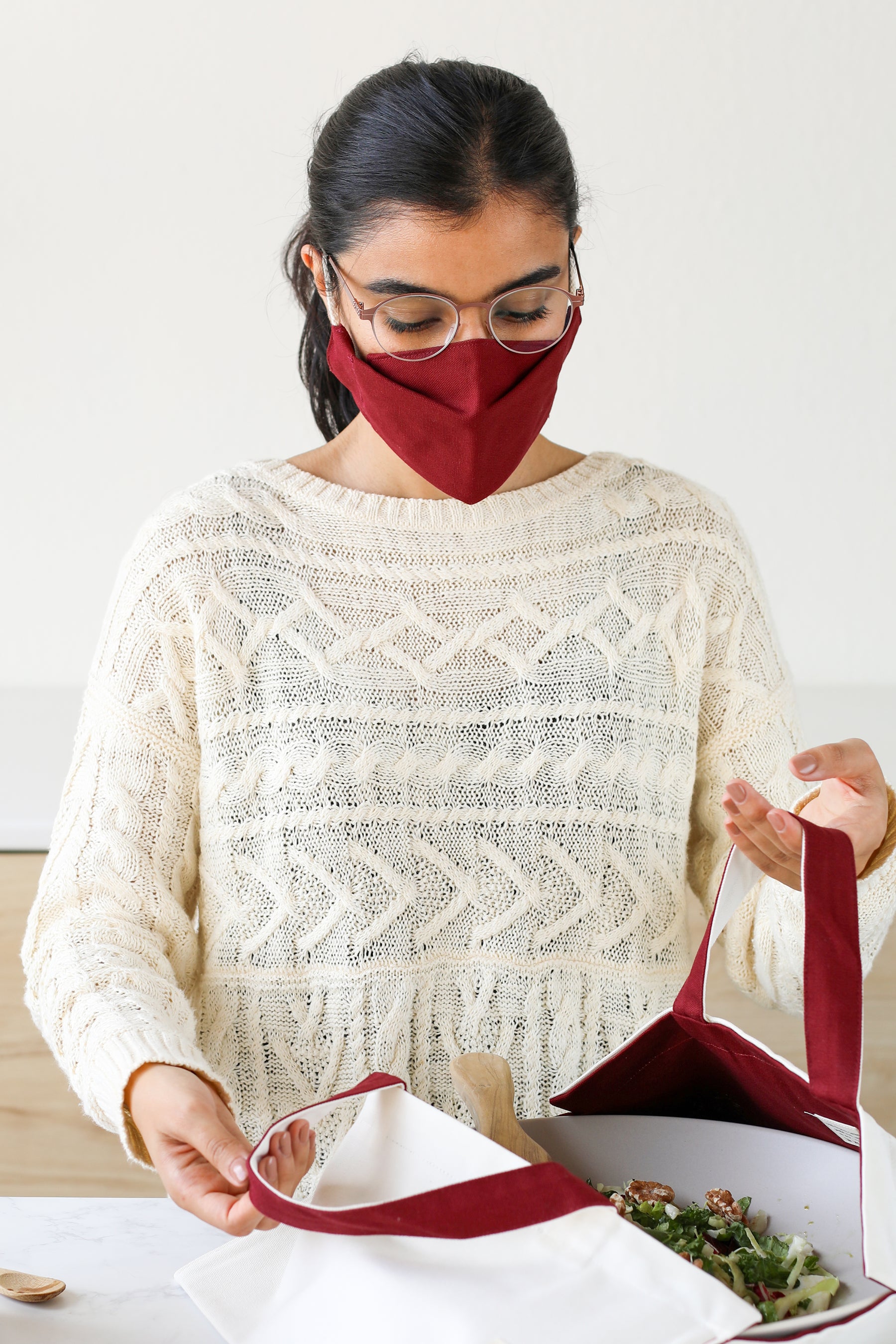 Reusable Cotton Face Mask - Over Head – Aplat