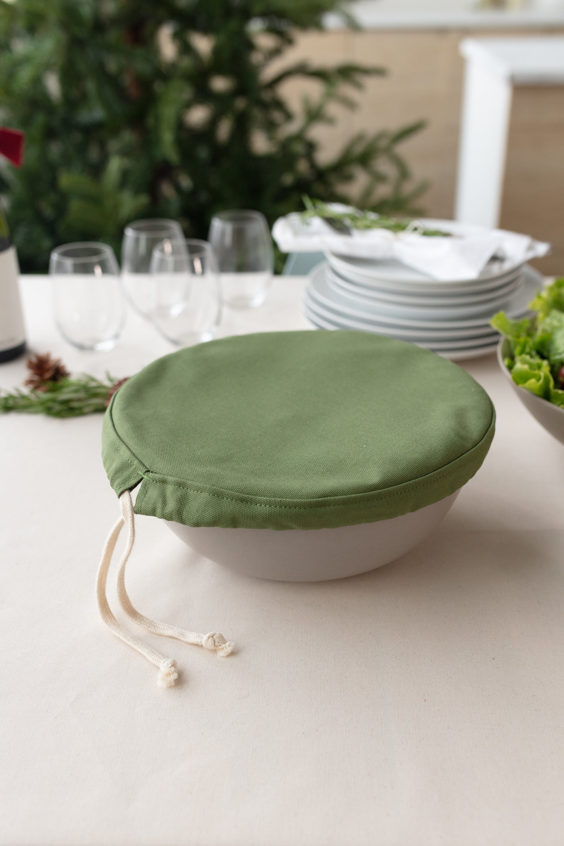 Reusable Organic Cotton Bowl and Pan Covers – Aplat